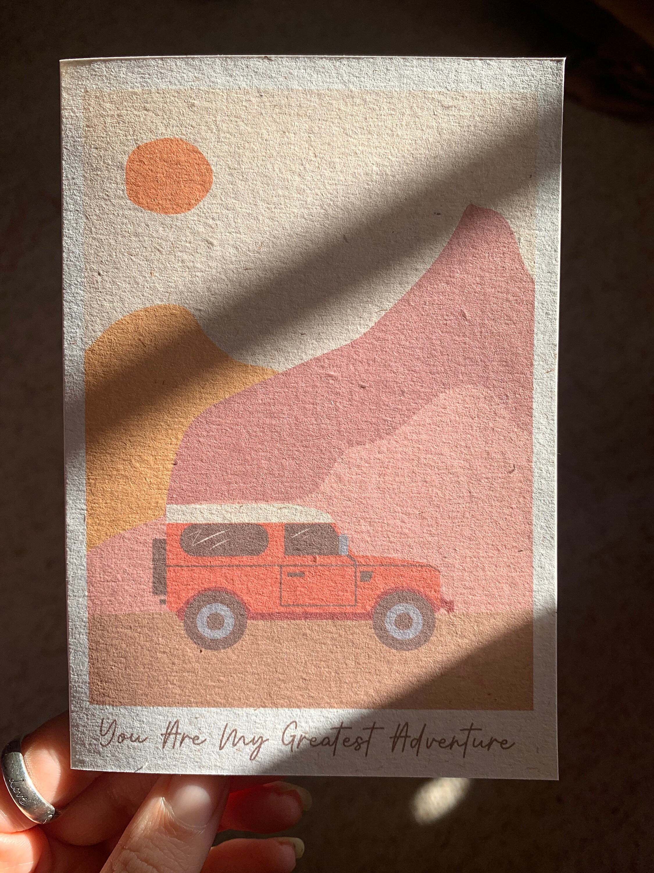 Land Rover Defender Valentines Card, Land Rover Card, You Are My ...
