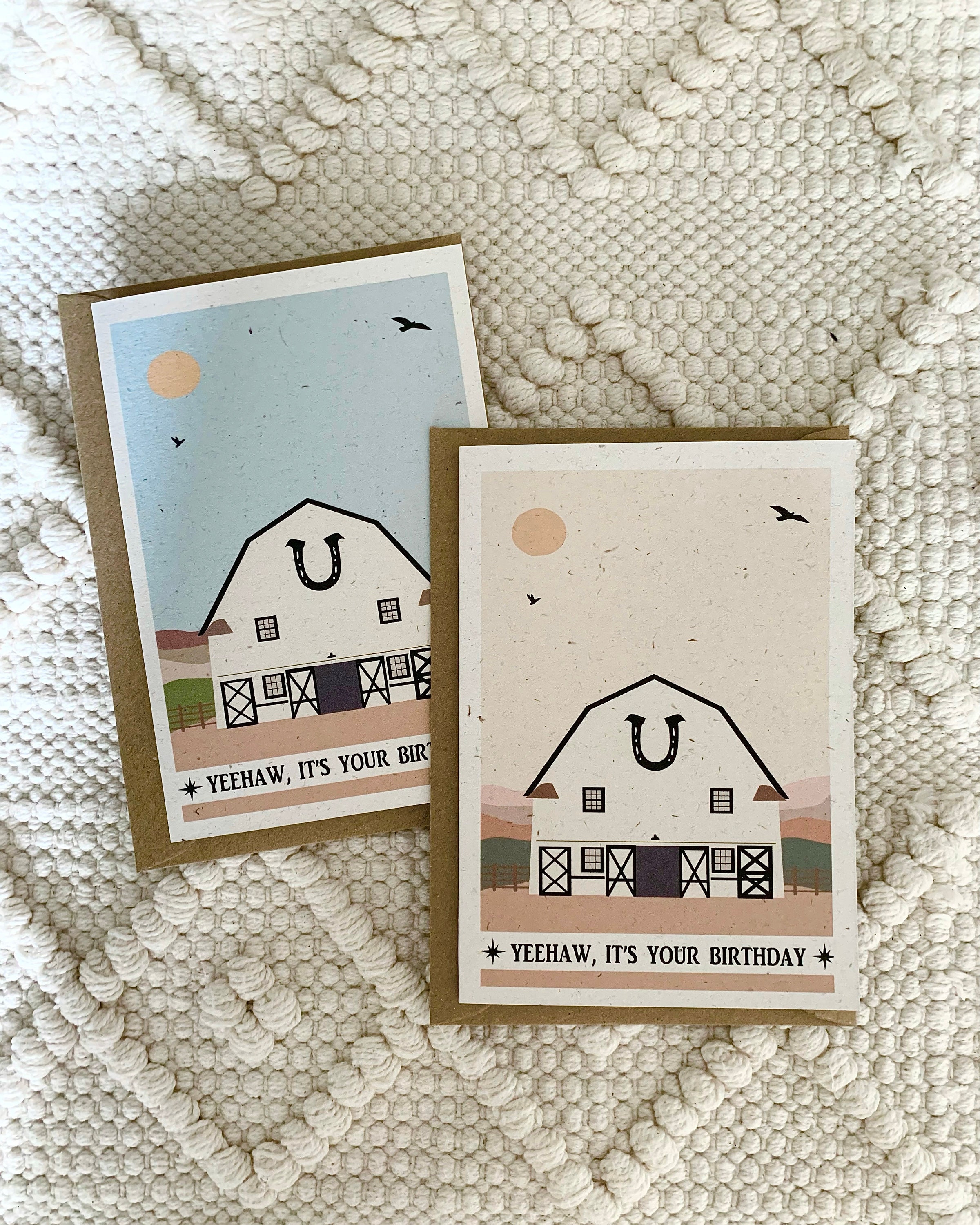 Yeehaw Birthday Card, Cowboy Greeting Card, Yellowstone Inspired Card ...