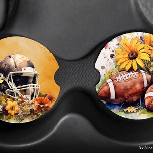 Football Car Coaster Png, Football Sublimation Designs, Football ...