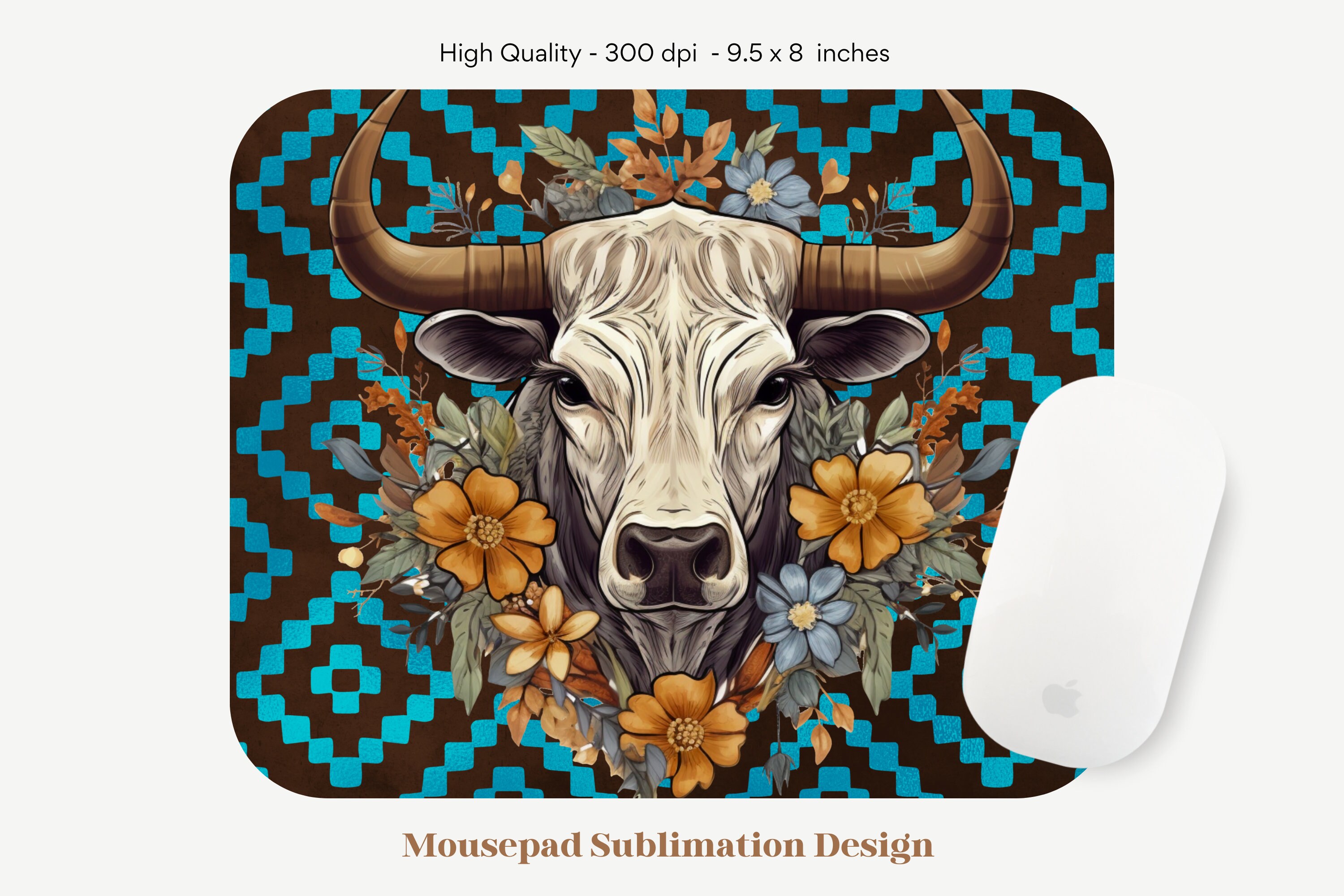 Cow Mousepad Png, Mouse Pad Sublimation Designs, Fall Mousepad Png ...