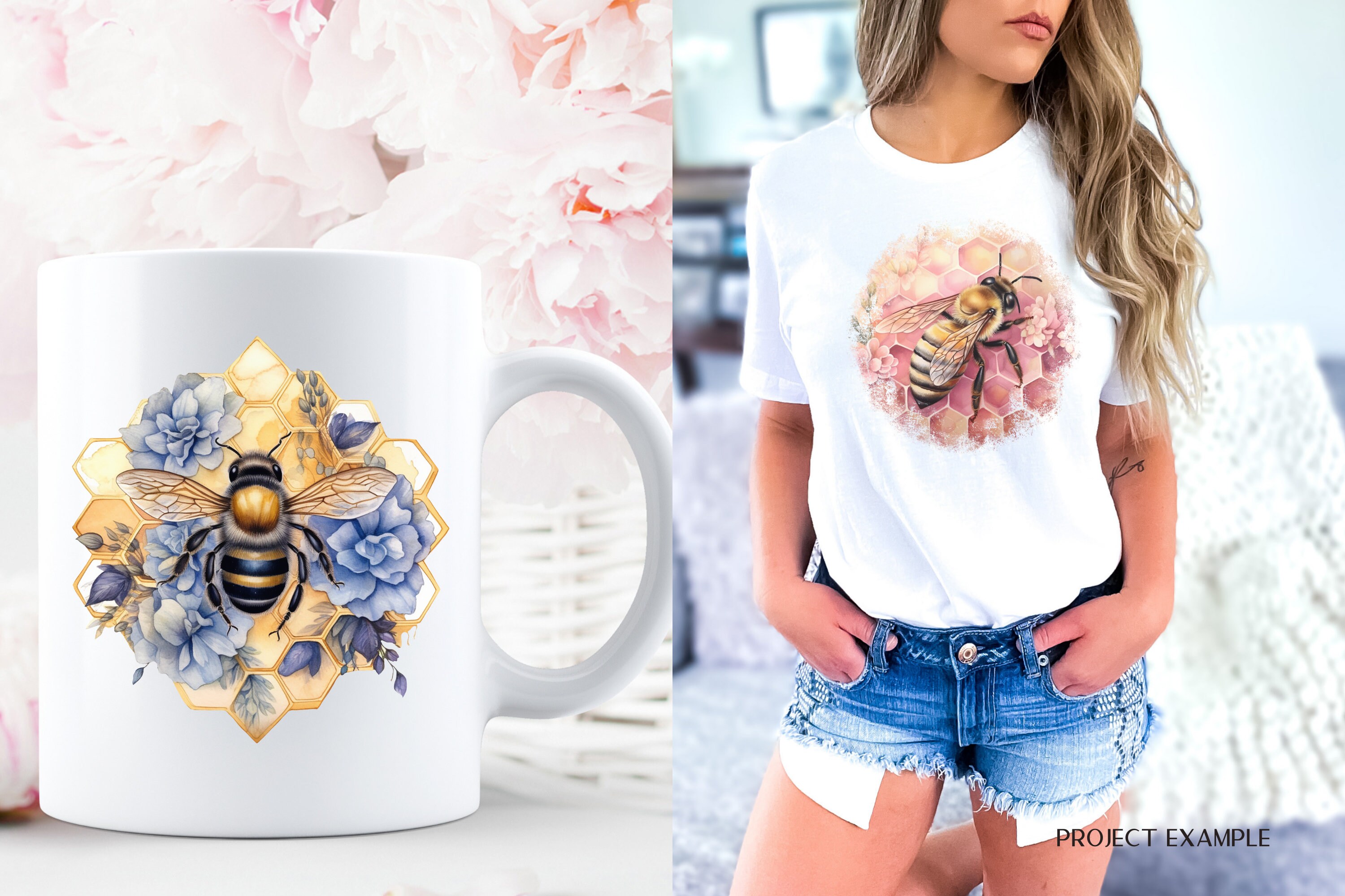Honey Bee Png, Bumble Bee Sublimation Png, Bee Sublimation Designs ...