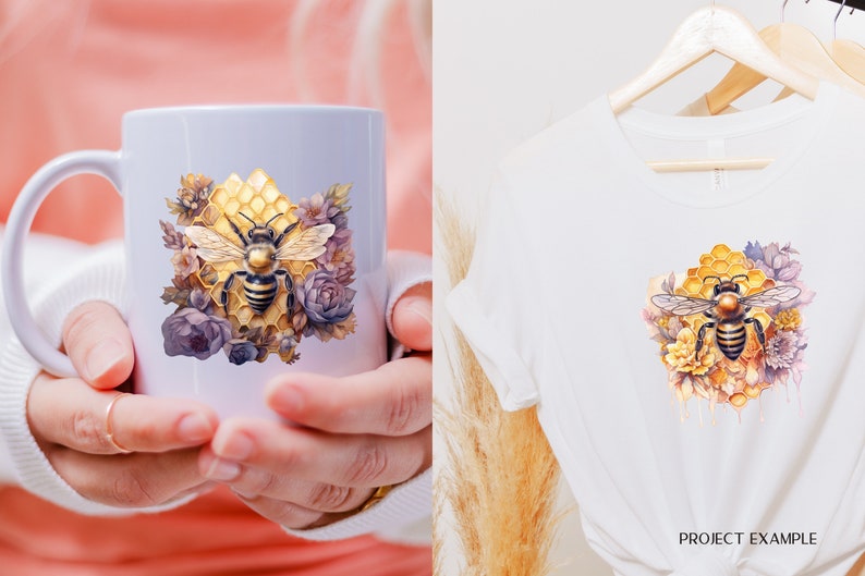 Honey Bee Png, Bumble Bee Sublimation Png, Bee Sublimation Designs ...