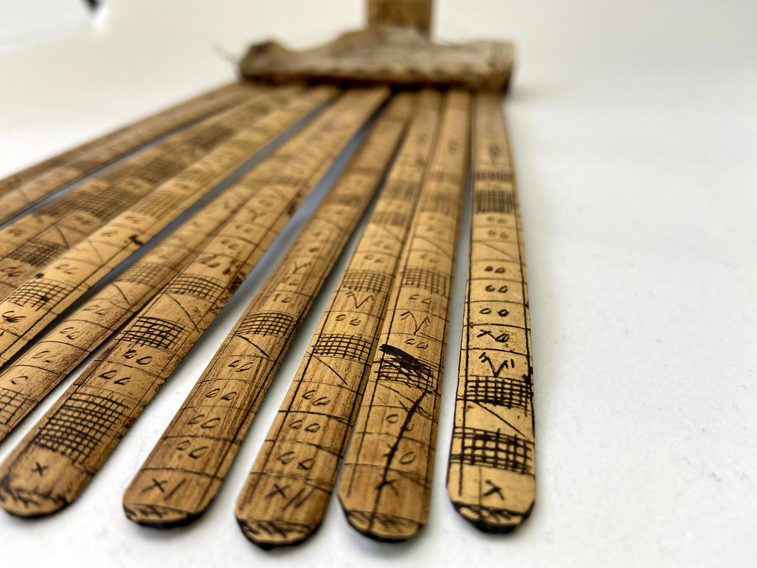 Old Calendar Sumatra Batak Indonesia Bamboo and Bones - Etsy