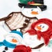 Quilled Snowman Family Greeting Card, Frameable Wall Art, Cute Holiday ...
