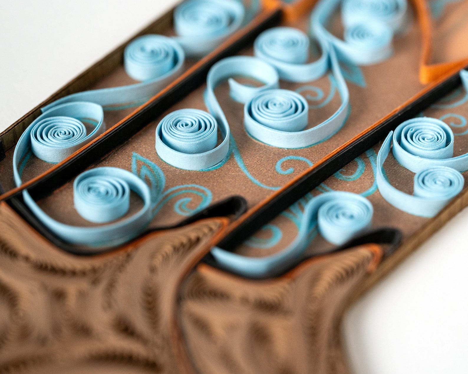 Quilled Cowboy Boots Card - Handmade Western Greeting Card - Etsy