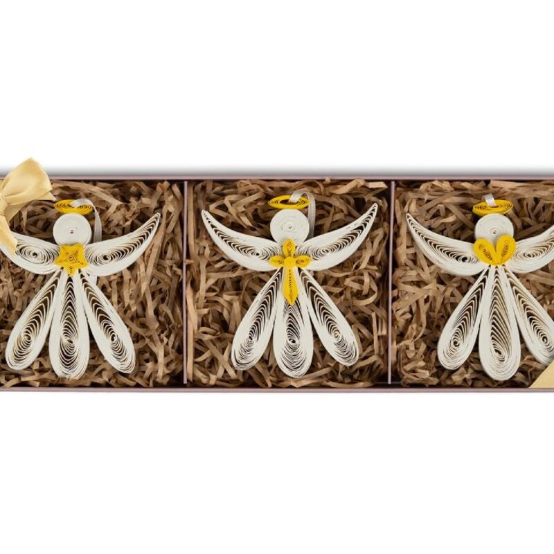 Quilling Ornaments Angels - Etsy