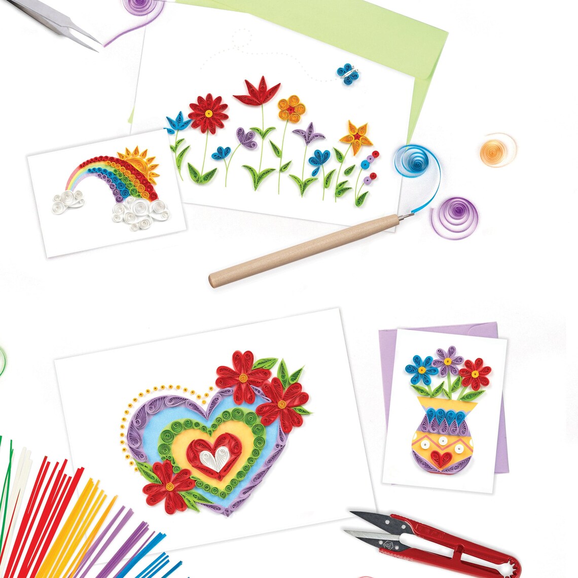 Create-a-quill DIY Quilling Kit: Everyday Craft Kit Gift for - Etsy