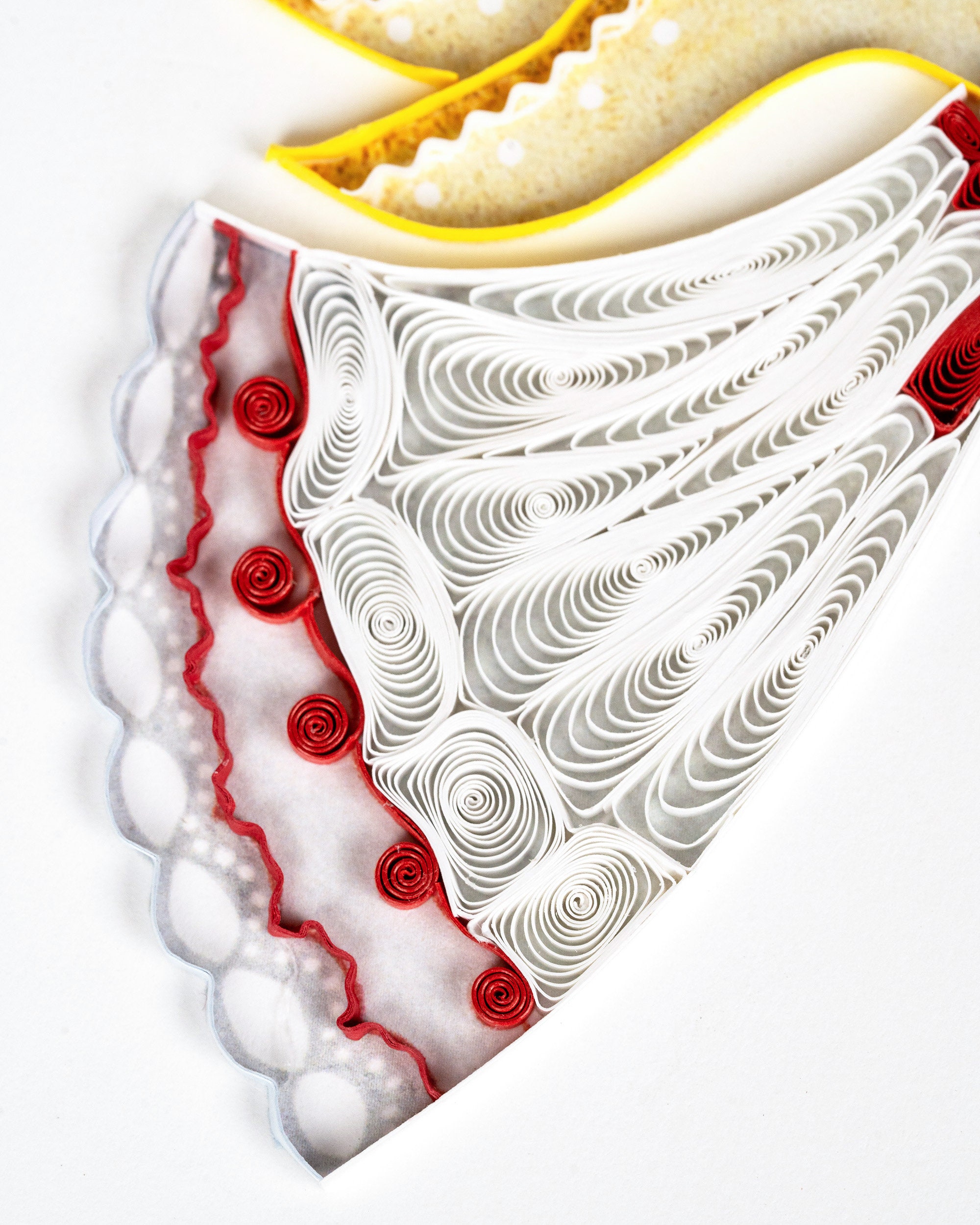 Quilled Christmas Angel Greeting Card new 2023 - Etsy