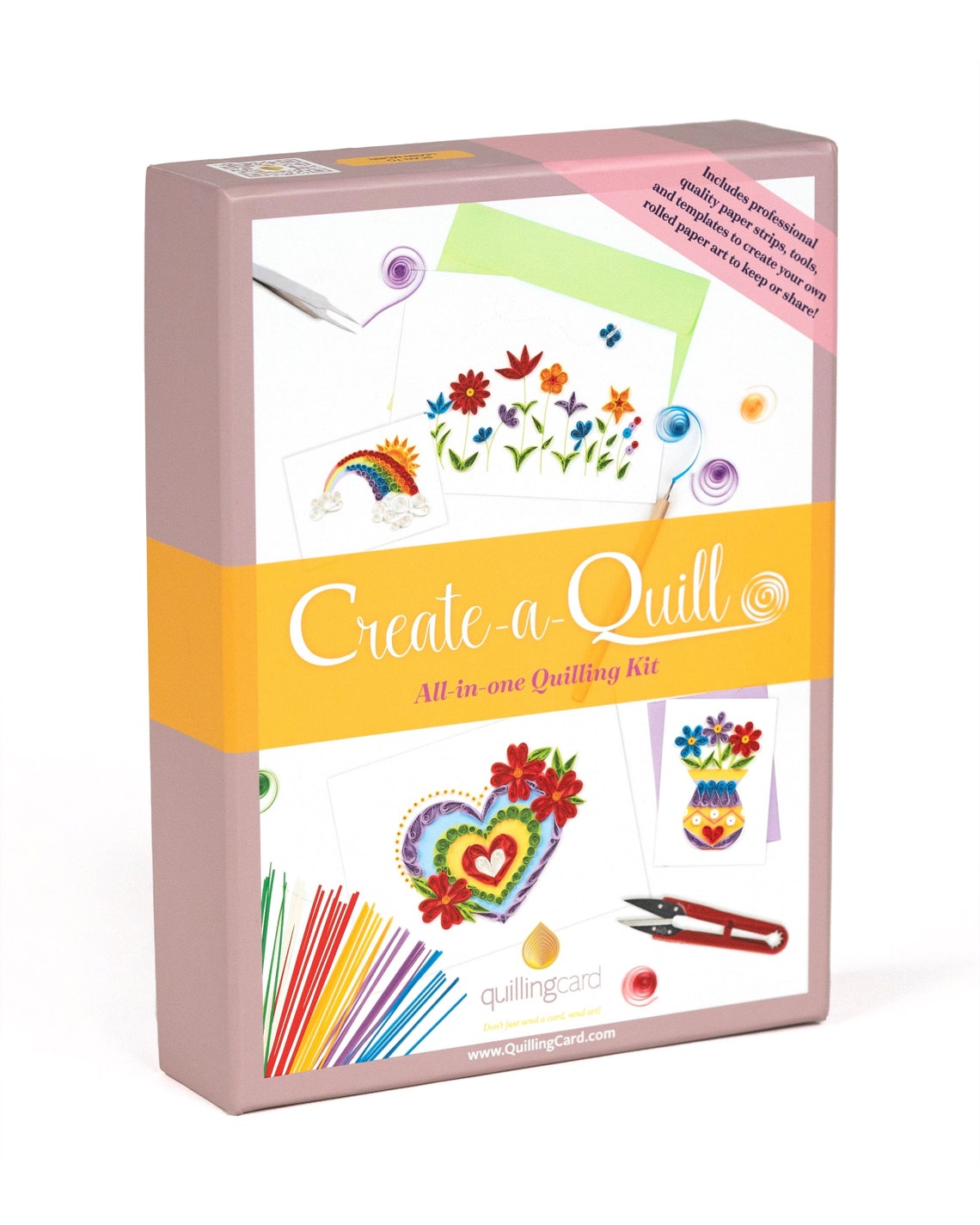 Create-a-quill DIY Quilling Kit: Everyday Craft Kit Gift for - Etsy