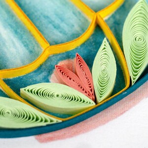 Quilled Afternoon Tea Greeting Card - Etsy