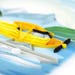 Quilled Float Plane Greeting Card – Handmade 3D Paper Art, Rustic ...