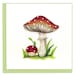 Quilled Wild Mushroom Greeting Card – Handmade Detailed Paper Art ...