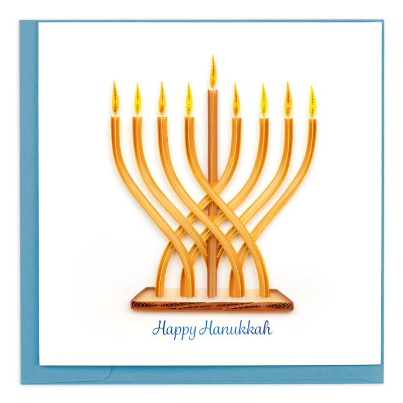 Handmade Card Hanukkah - Etsy