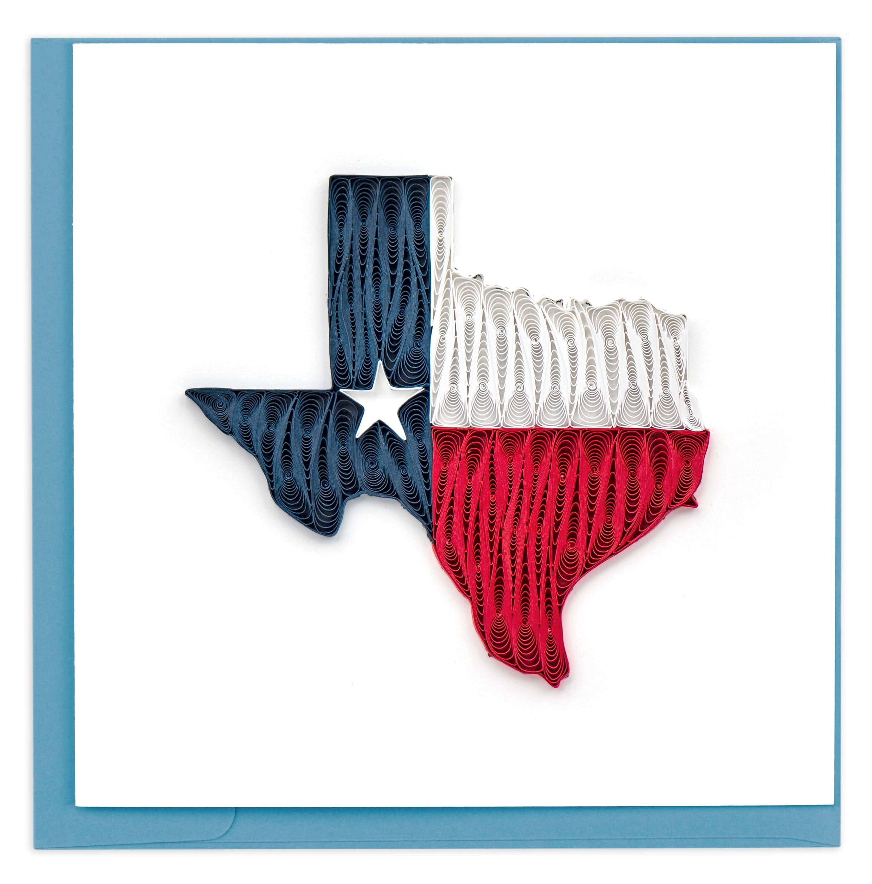Quilled Texas State Flag Greeting Card, Republican Gifts, State Pride ...