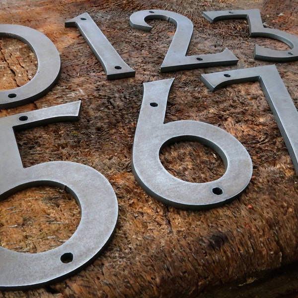 Metal House Numbers - Etsy