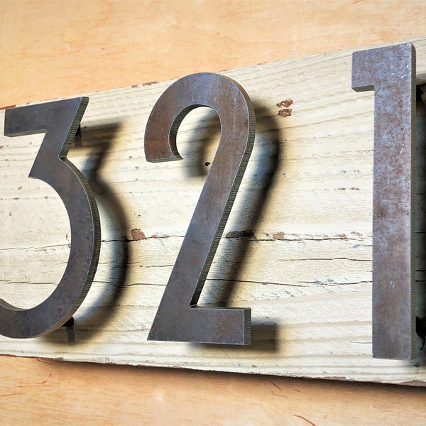 Metal House Numbers - Etsy