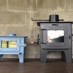Mini Wood Burning Stove Tiny House Home Cabin Skoolie Bus Yurt ADU ...