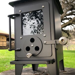 Tiny Wood Burning Stove for Tiny House Home Cabin Skoolie RV Container ...