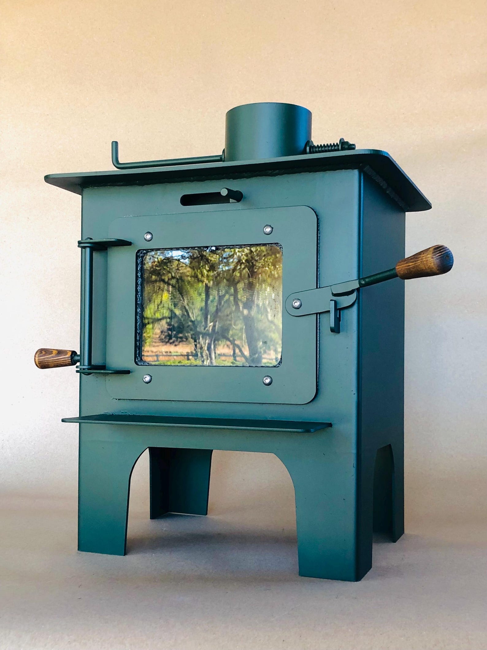 Mini Wood Burning Stove Tiny House Home Cabin Skoolie Bus Yurt ADU ...