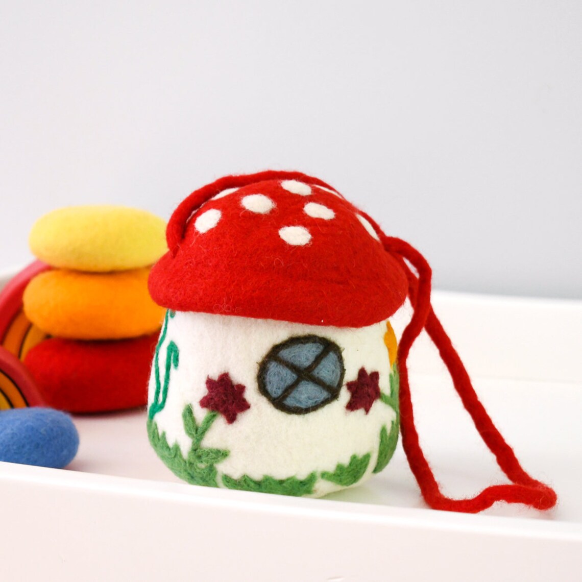 Felt Toadstool Bag Felt Toadstool Felt Fairy Toadstool Felt - Etsy