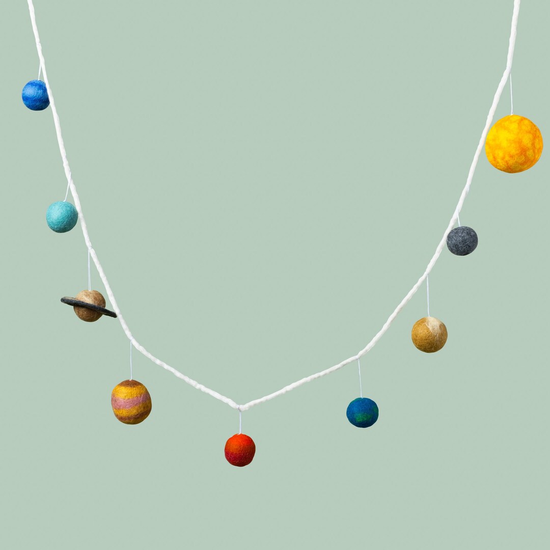 Solar System Garland - Etsy