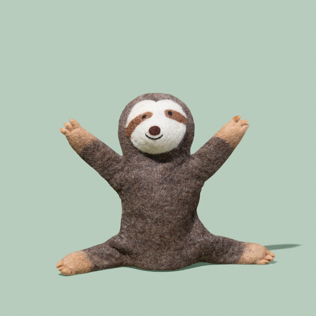 Sloth Hand Puppet - Etsy