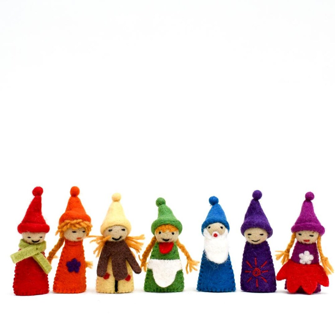 Fairy's Finger Puppets, Fairy Finger Puppets, Finger Puppets, Felt ...
