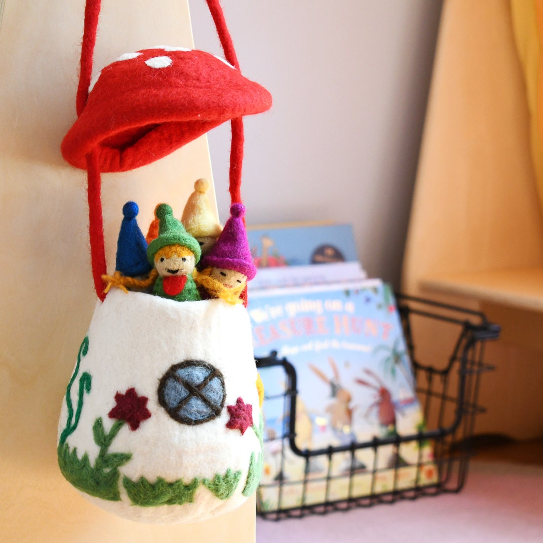 Felt Toadstool Bag Felt Toadstool Felt Fairy Toadstool Felt - Etsy