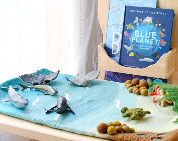 Sea Ocean Beach Rock Cave Shore Coast Seaside Playmat Playscape Wet ...