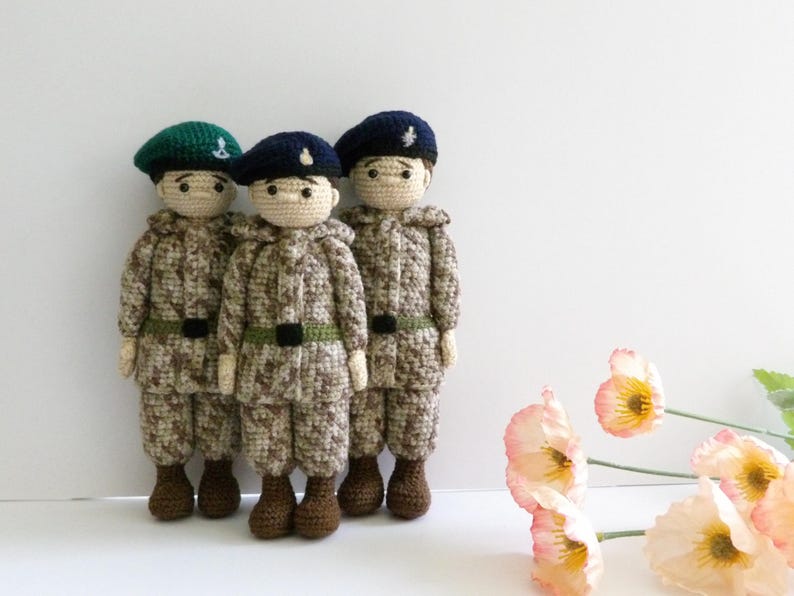 British Army Soldier Crochet. Gift,birthday,graduation,christmas ...