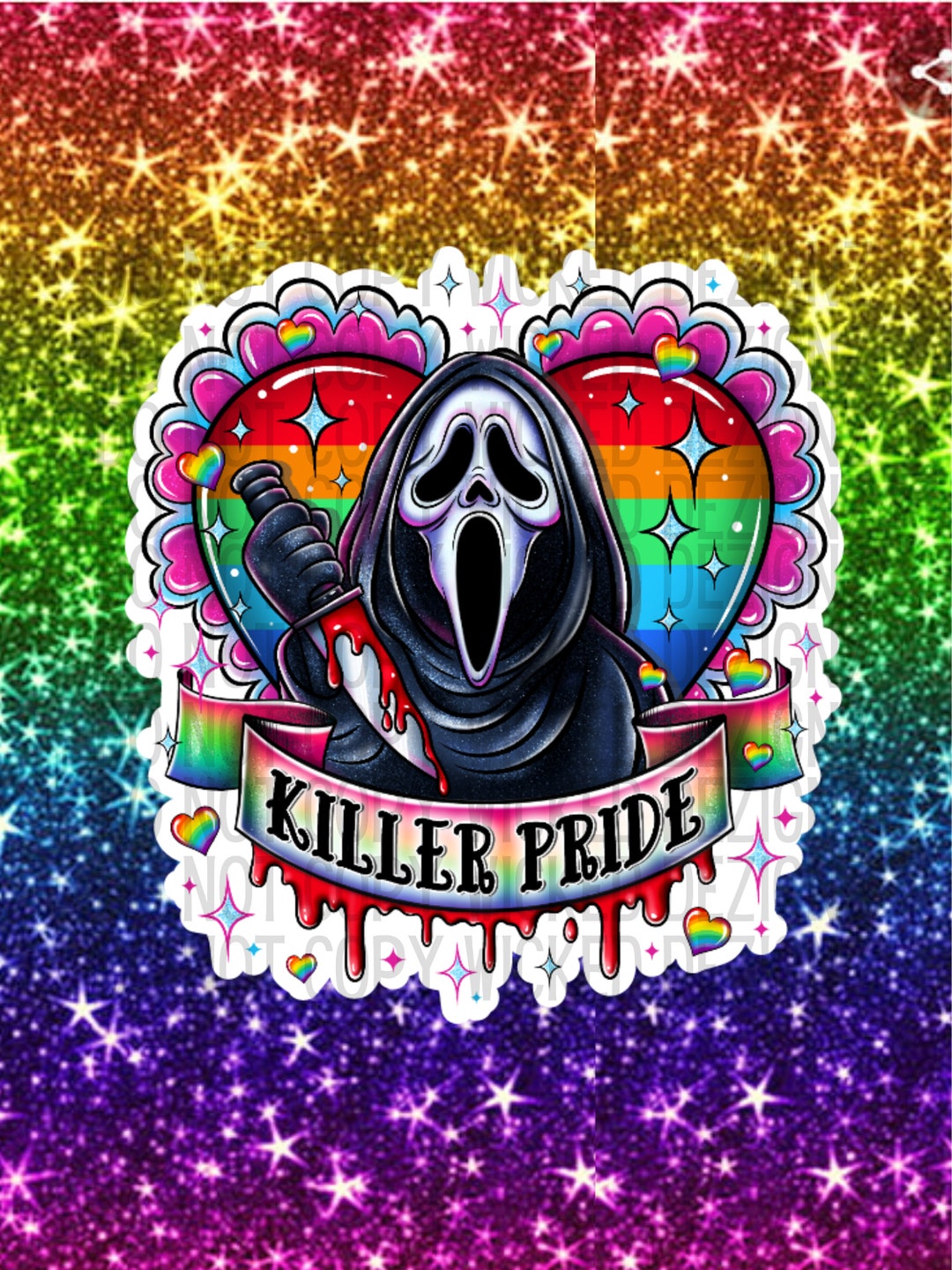 Killer Pride Scream Sticker for Water Bottle, Locker, Kindle Case, Laptops and More. - Etsy