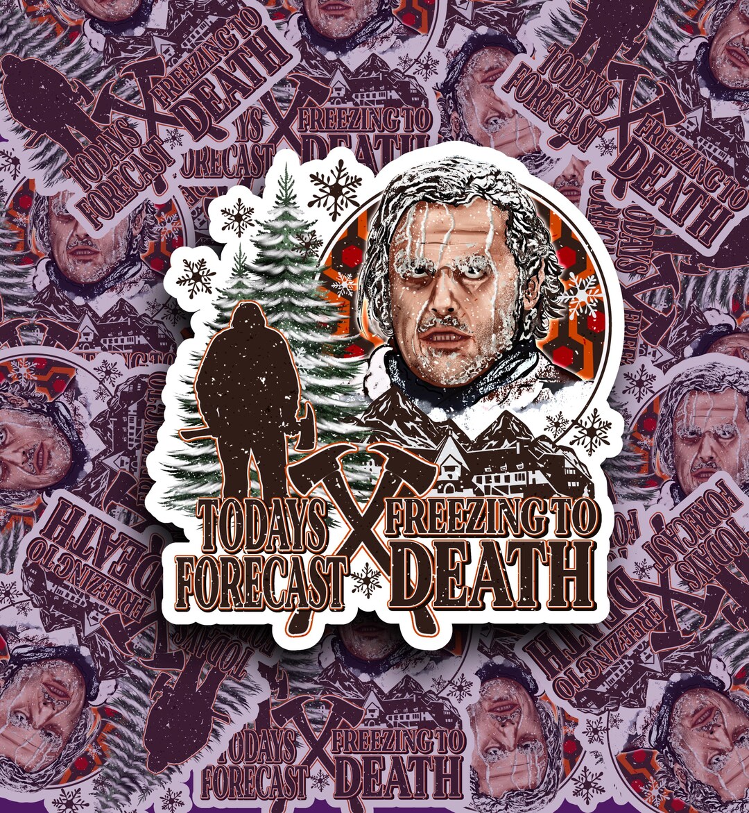 The Shining Sticker, Movie Horror, Water - Bottles, Laptops, Kindles ...