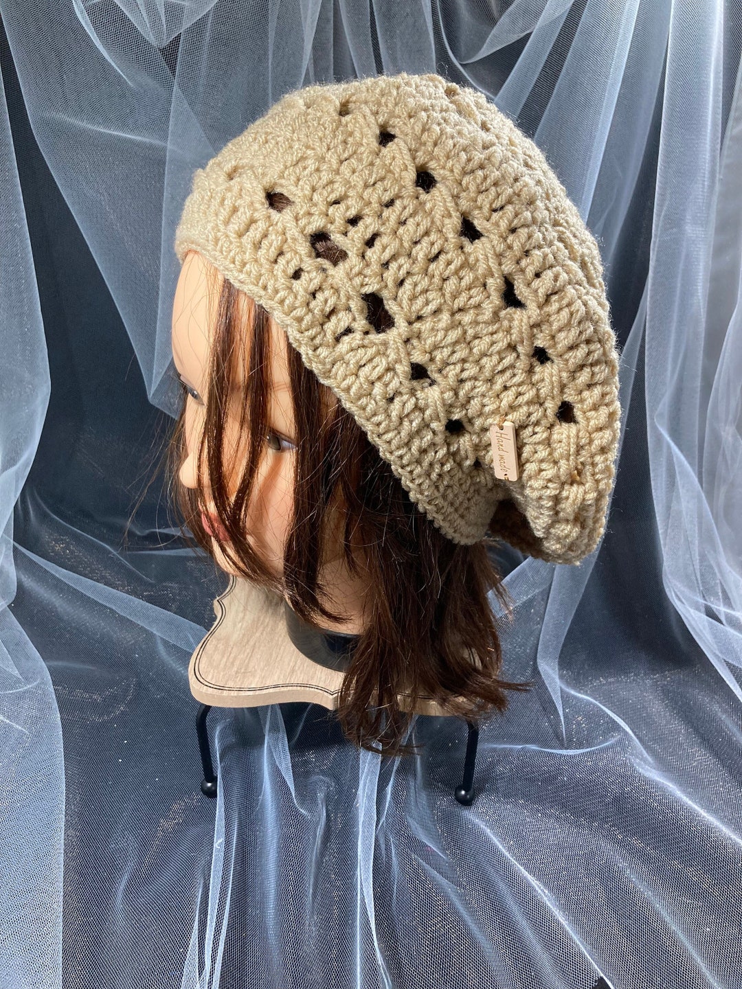 Crochet Stylish Slouch Hat | Winter Slouch Hat | Women's Slouchy Hat ...
