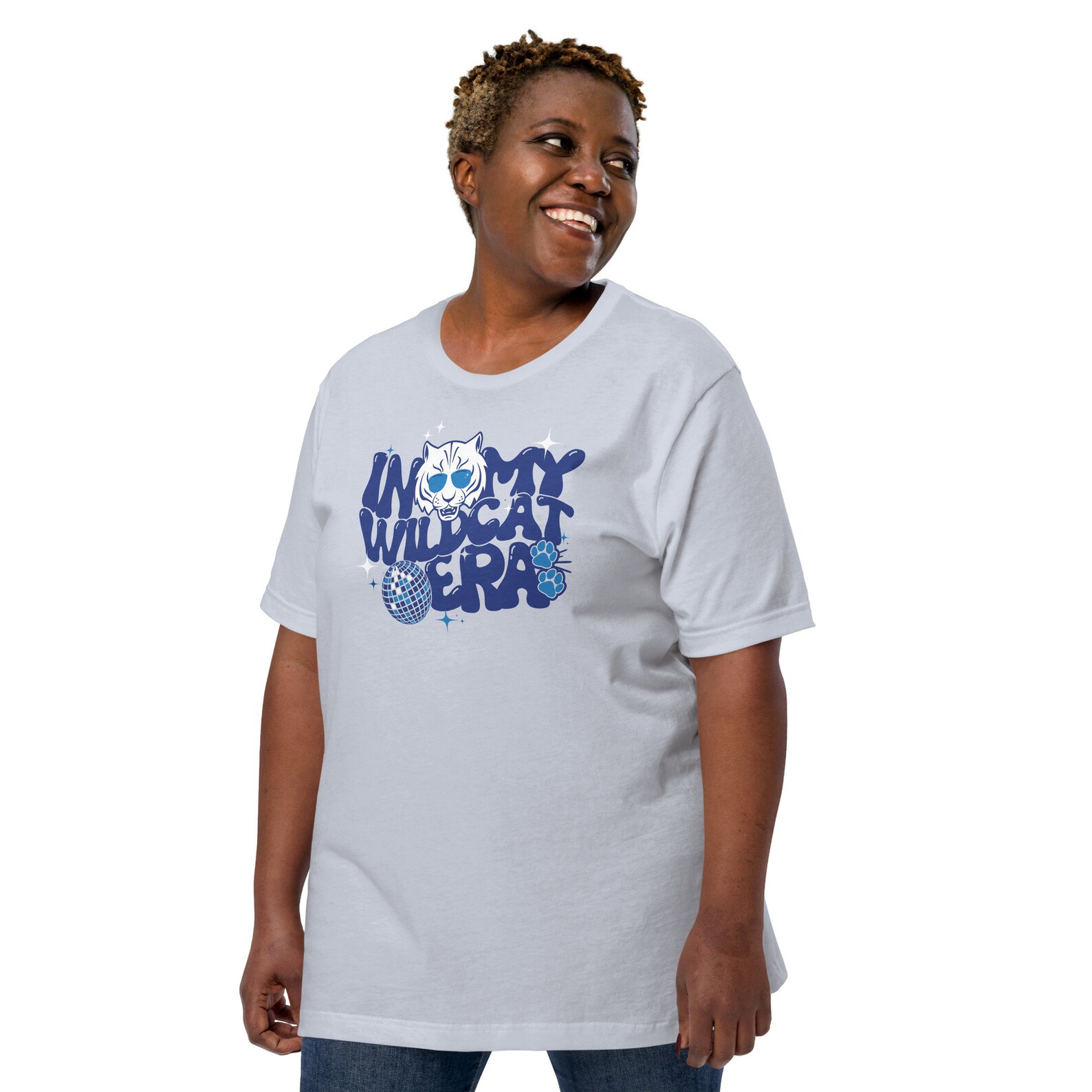 In My WILDCAT ERA Tee * Groovy School Wildcat Mascot PTO Teacher ...