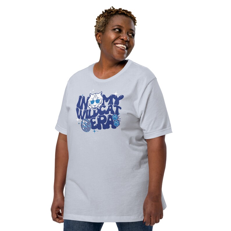 In My WILDCAT ERA Tee * Groovy School Wildcat Mascot PTO Teacher ...