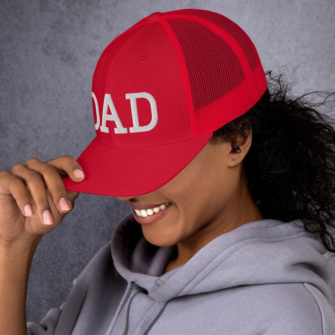 DAD HAT, Modern 3D Puff Embroidered Hat, Trucker Cap, Dad Hat for the ...