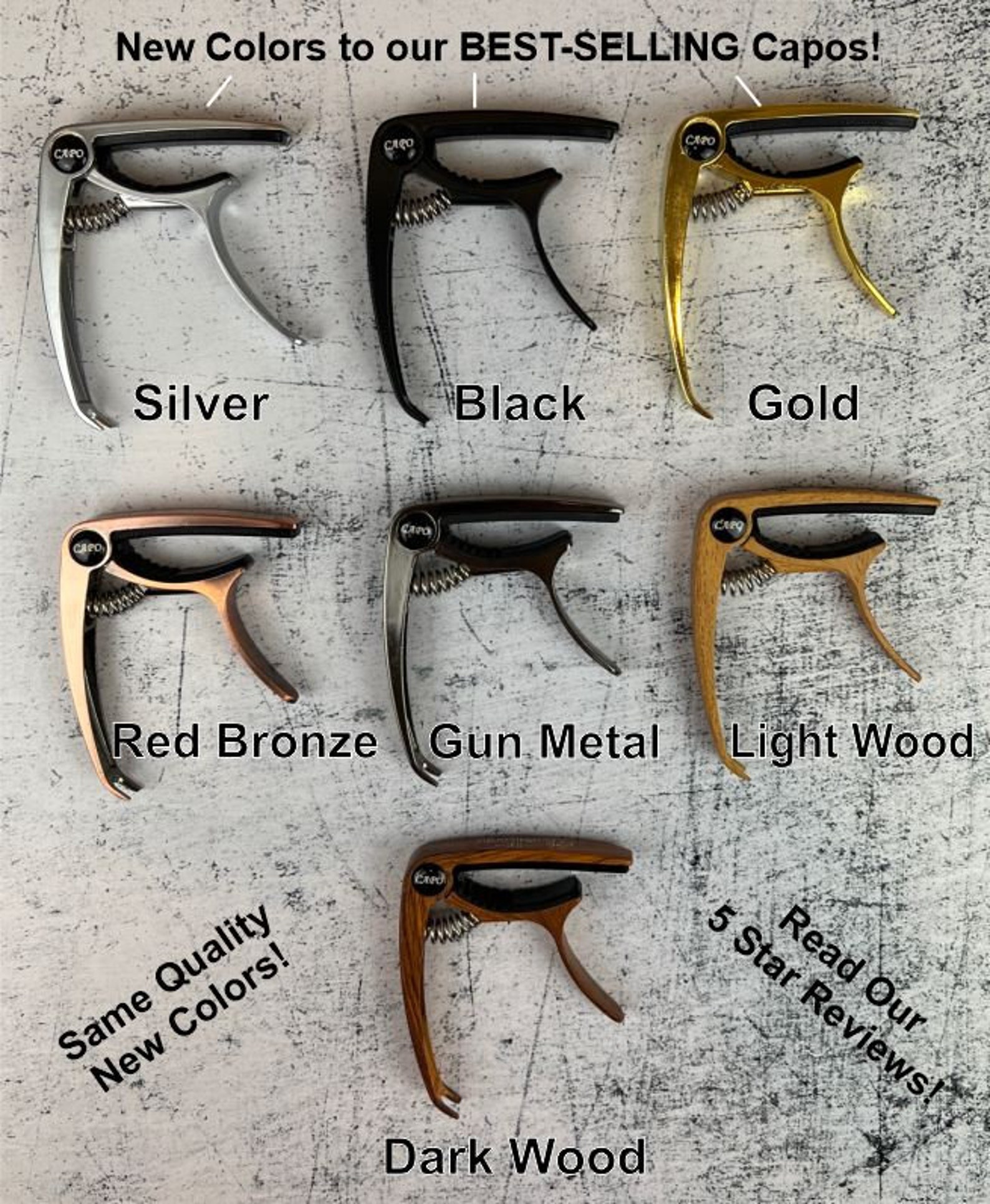 Personalized Guitar Capo Guitar Gift Custom Capo Musician - Etsy