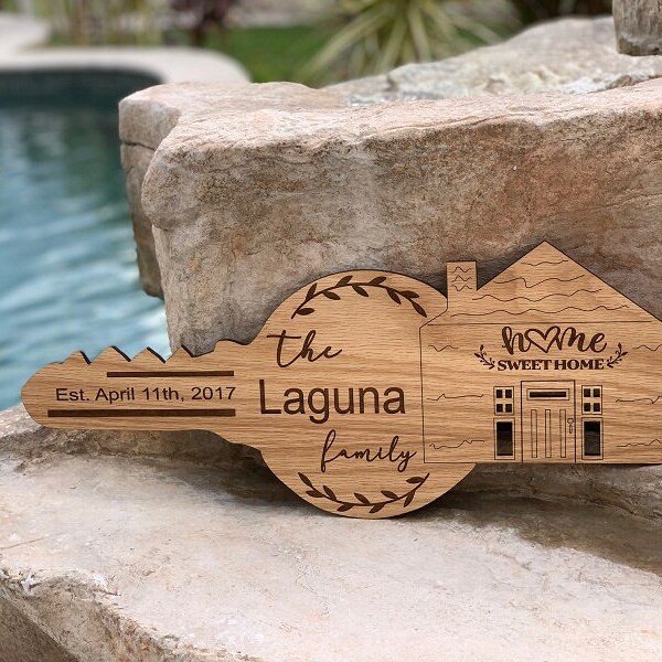 Home Established Sign - Etsy