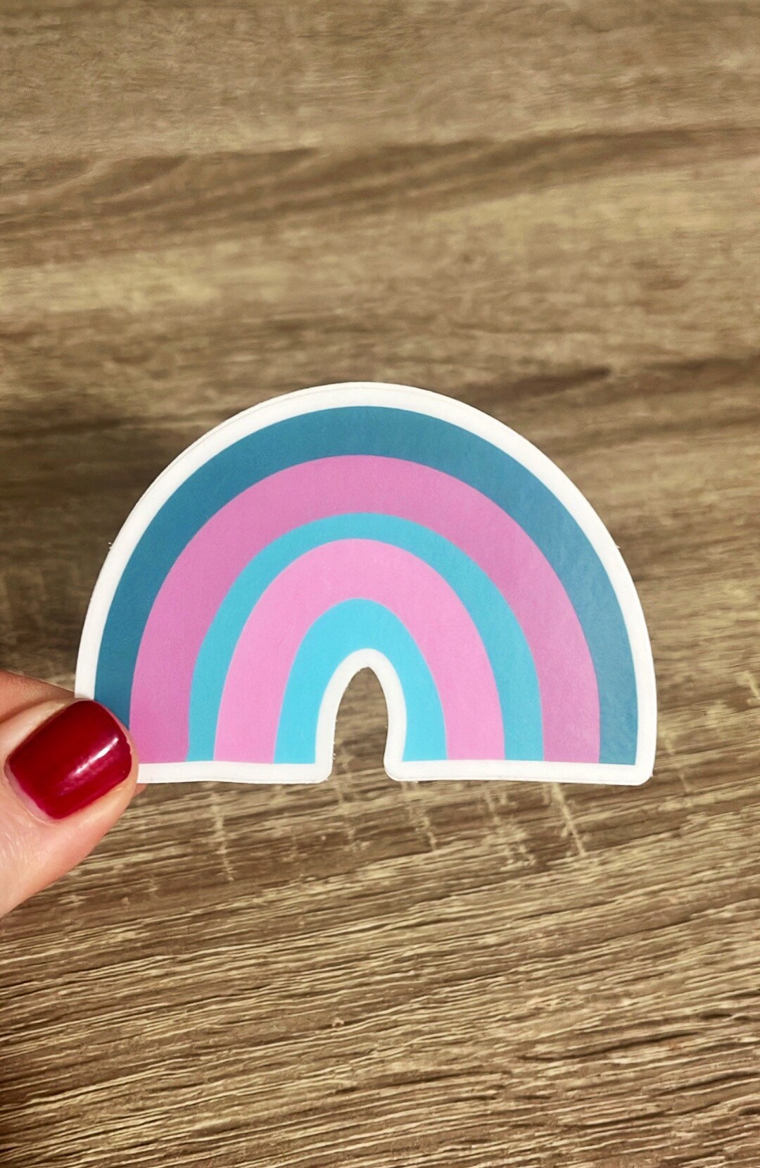 Rainbow Sticker, Waterproof Sticker, Waterbottle Sticker, Laptop ...