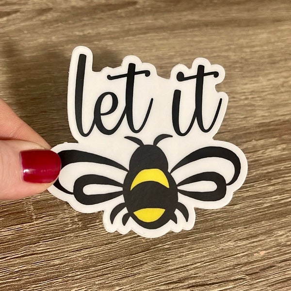 Bee Sticker - Etsy