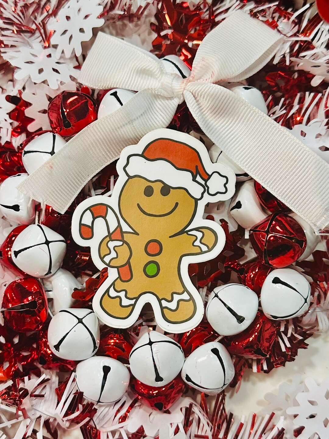 Gingerbread Sticker Gingerbread Man Sticker Gingerbread - Etsy