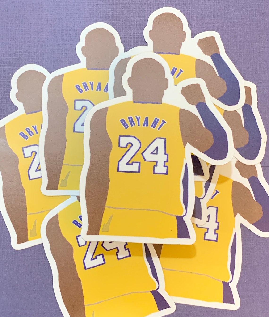 Kobe Bryant Sticker Vinyl Sticker Waterproof Sticker | Etsy