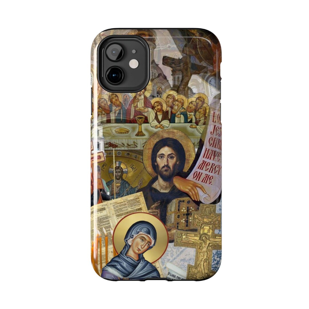 Orthodox Icon Collage Phone Case | Tough Protective Phone Case - Etsy