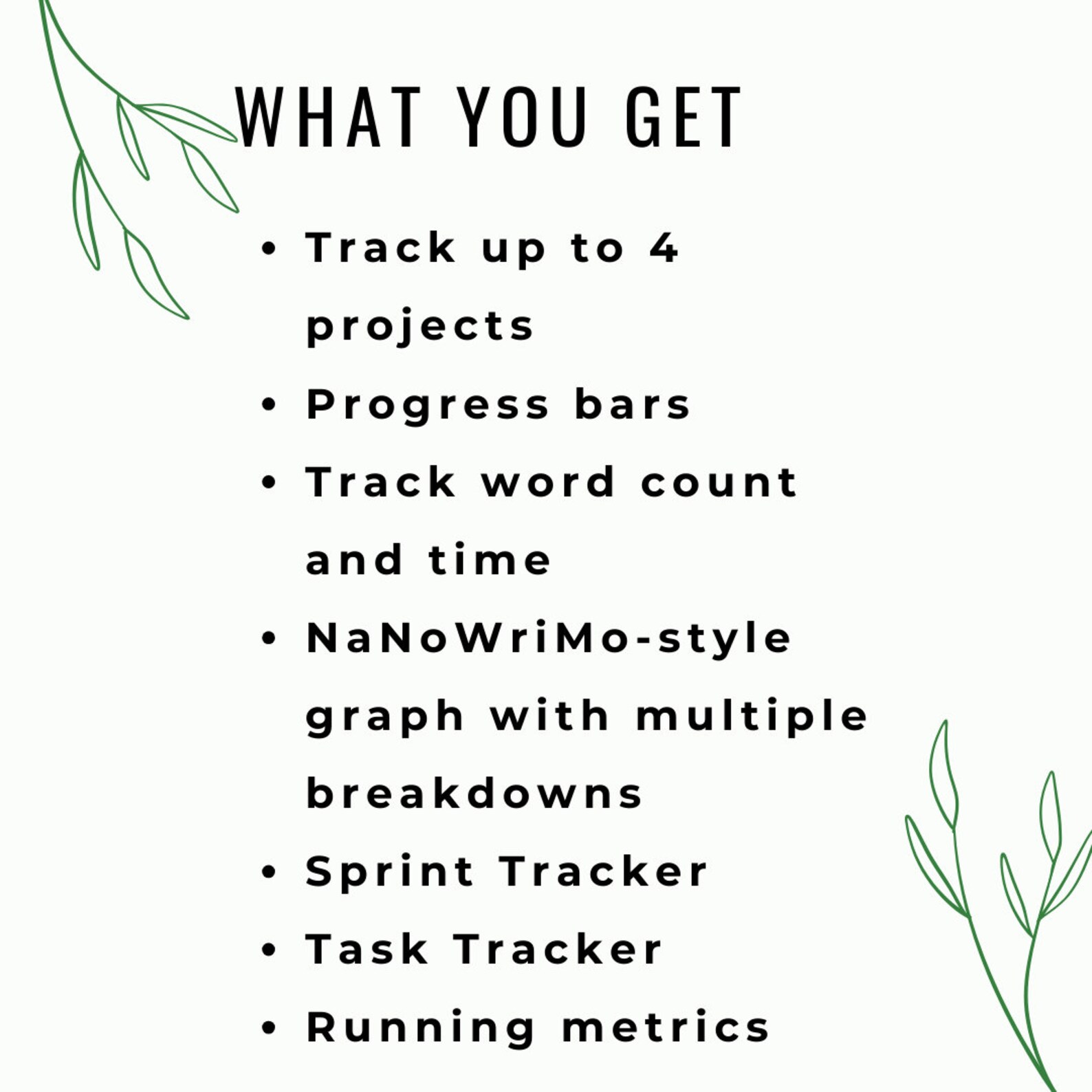 1 Month Writing Tracker Word Count Tracker Minutes and Hours Time ...