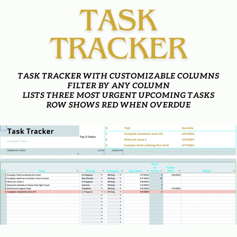 Novel Planner and Writing Tracker - Novel Planning - Story Development ...