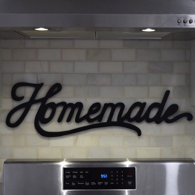 Wooden Kitchen Sign - Etsy