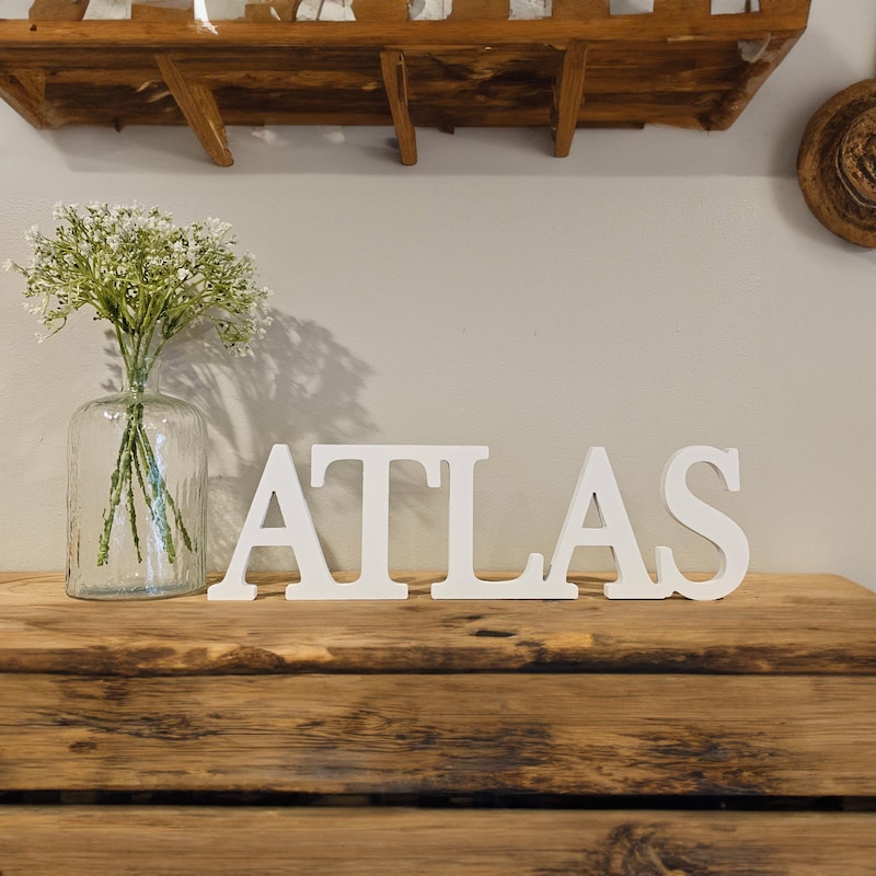 Block Wood Cut Out Names - Etsy