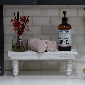 Soap Stand, Wood Riser, Kitchen Tray, Sink Decor, Oil Diffuser Stand ...