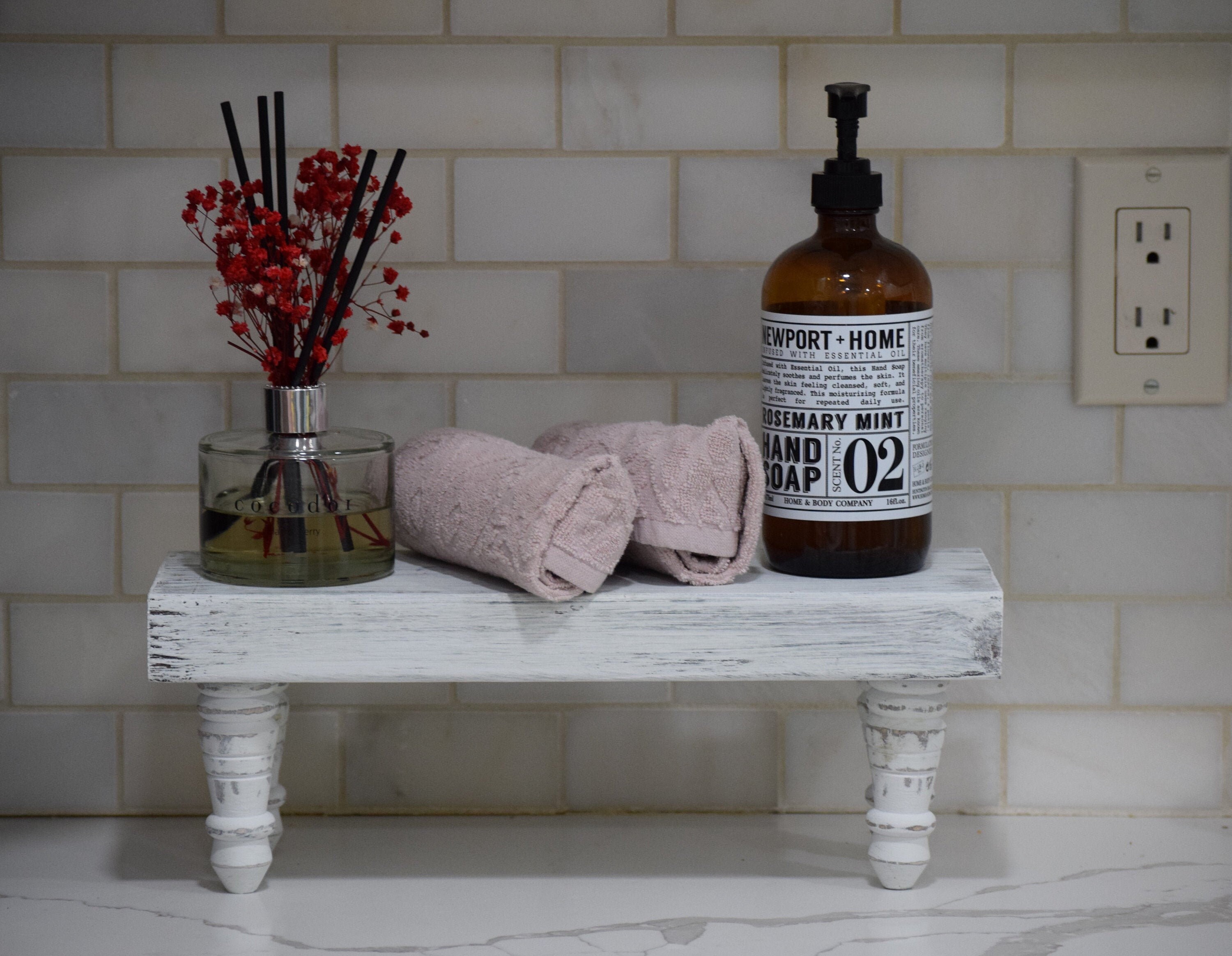 Soap Stand Wood Riser Kitchen Tray Sink Decor Oil Diffuser - Etsy