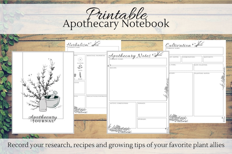Digital Apothecary Journal, Materia Medica, Herbalist Journal ...